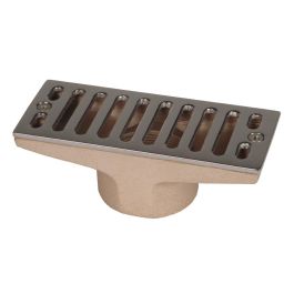 Drainage into overflow spout - 160 x 60 mm, 2 inch connection.